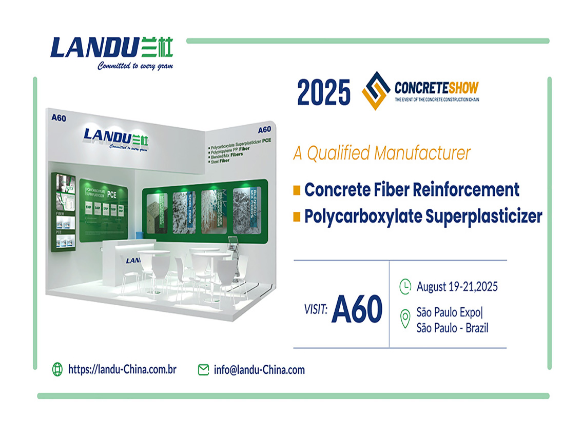 Brazil Concrete Show Spotlight: LANDU NOVASTAR Steel Fibers Deliver ...